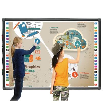 China Infrared Touch Interactive Whiteboard with Free Lifetime Software Upgrades Interactive whiteboard IWB for sale