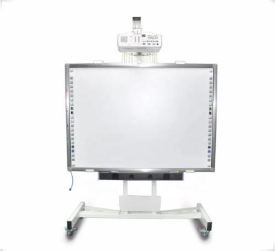 China Interactive Whiteboard With Infrared Touch Technology IR 10 Touch Point Educational Equipment Whiteboard for sale