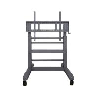 China Mobile TV Wall Mount Height Adjustment TV Cart TV Brackets Trolly Stand for 65