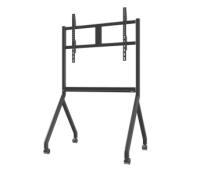China Mobile Stand for 65-86 Inch LCD TV Interactive Flat Panel Display Interactive Whiteboard with High Quality Universal Wheel for sale