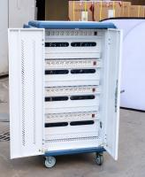 China AC Charging DC Charging And USB Type-A Type-C Vault Storage IPad Charging Cabinet With Wheels for sale