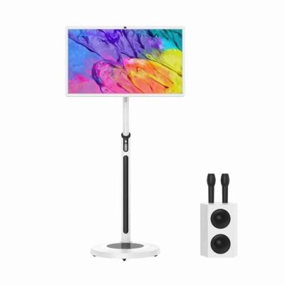 China Touch Screen Kiosk 32 Inch Android 12 8+128G 13MP Camera Wifi Built In 10 Touch Points For Home Ktv Bar Shopping Mall for sale