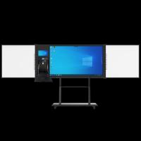 China 110inch Interconnected Blackboard Smart Whiteboard Interactive Flat Panel Display All In One for sale