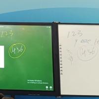 China Interconnected Blackboard Recordable Side boards Smart Whiteboard for Classroom for sale