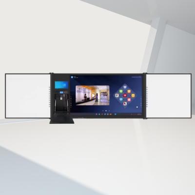 China iBoard Educational Equipment 75inch Touch Screen Best Smart Board Interconnected LCD Smart Blackboard for sale