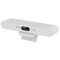 China Black White Easy Installation 4K Webcam Video Conference Camera Usb AI Auto Tracking 2160p Webcam Tracking With Speaker Conference Room Sound for sale