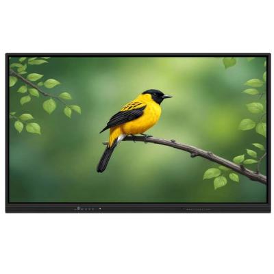 China LCD Smart Board 110 Inch Android Win OPS PC Audio VGA USB RJ45 WIFI Interactive Teaching Machine Tools With Education Software for sale