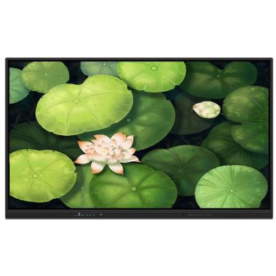 China Interactive Touch Screen Whiteboard 65 75 86 98 Inch Android PC USB TYPE-C HDMI OUT Smart Board For School Video Meeting Education Displays for sale