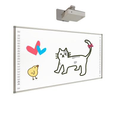 China Direct Factory 105 Inch Infrared Interactive Whiteboard For Projector Projection Touch Screen for sale