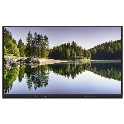 China Newer Version Android System Interactive Flat Panel With High Contrast 1200:1 And Cursor Speed 100 Dot/S  20 Touch Point supported with screen share interactive whiteboard for sale