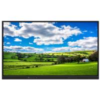 China Newer Version Android System Interactive Flat Panel With High Contrast 1200:1 And Cursor Speed 100 Dot/S  20 Touch Point supported with screen share interactive whiteboard for sale