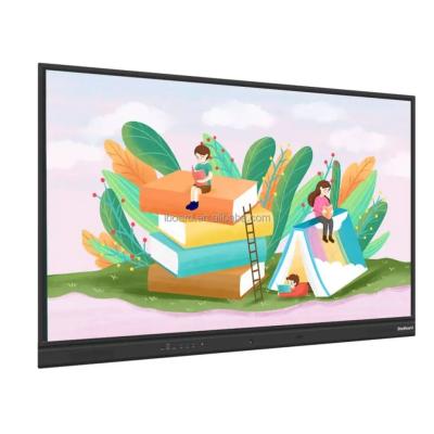 China Wall Mounted Interactive Flat Panel Touch Screen For Windows/Android/LINUX/Mac for sale
