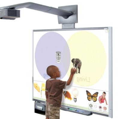 China 20 Points Touch Infrared Interactive Whiteboard with 000 Working Hours Lifetime Projection Area According to Whiteboard Size for sale