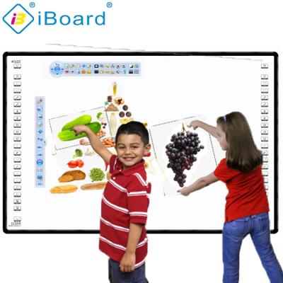 China Infrared Technology Iboard Interactive Whiteboard Global Presence in 78/80/82/86/90/96/102 inch Sizes for Needs for sale