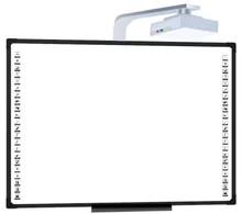 China 450 D/m2 LED Interactive Whiteboard with 2x 15W Speakers and Multi-Touch 40 Points for Enhanced Collaboration for sale