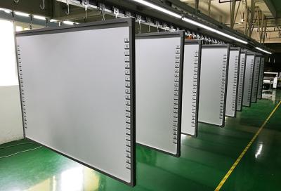 China Listed on NEEQ Stock Market in 2015 Iboard Interactive Whiteboard with Pure Aluminum Alloy Silver Sandblasting Design for sale