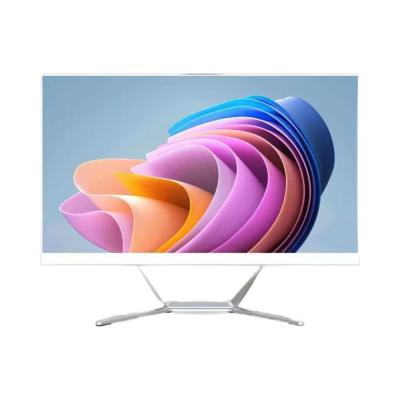 China Factory OEM 21.5'' 23.8'' 27 Inch Desktop Monitor with Built in Webcam All-in-one Android and Win System with Capacitive Touch for sale