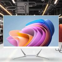 China Factory OEM 21.5'' 23.8'' 27 Inch Desktop Monitor with Built in Webcam All-in-one Android and Win System with Capacitive Touch for sale