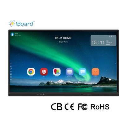 China 65 Inch Smart TV Monitors Blackboard Interactive Touch Screen for sale