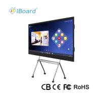 China 75 Inch 4K Multi Touch Smart Interactive Whiteboard for sale