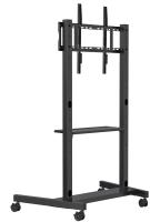 China Interactive whiteboard stand Portable Moving Trolley cart Smart TV stands 42-86 inch for sale