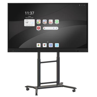 China High-end Android (16+256GB) 75 inch Interactive Flat Panel Support dual system for sale