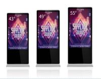 China 43 Inch Floor Standing Digital Signage Display 178 Degrees FCC Approval Advertising Kiosk Capacitive Touch With Android Or Windows System for sale