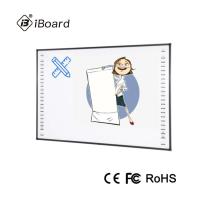 China 32768*32768 Resolution Iboard Interactive Whiteboard with Ceramic Surface and 0%-95% Humidity Storage Condition for sale
