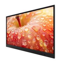 China LED Interactive Whiteboard 86 98 110 Inch Android 13 14 LCD Smart Board Response 5-8 Ms meeting software compatible with camera and mic and mobile stand for sale