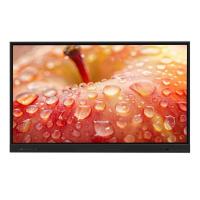 China LED Interactive Whiteboard 86 98 110 Inch Android 13 14 LCD Smart Board Response 5-8 Ms meeting software compatible with camera and mic and mobile stand for sale