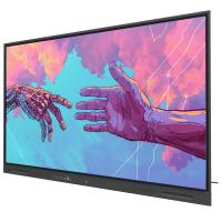China LCD Smart Board 65 75 86 Inch Android PC Computer Infrared Touch Panel Smart TV Board with software for meetings school teaching for sale
