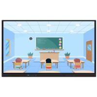 China iBoard 65 Inch 4k LCD Interactive Boards Digital Flat Panel Smart Touch Screen for Conference Classroom for sale
