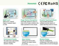 China Iron Sheet IR Interactive Whiteboard With Windows Operating System And USB Data Port School Educational Use Equipment Electronic IR interactive Whiteboard for sale
