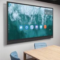 China IBoard 55 Inch 4K Interactive Whiteboard LCD Smart Board Android Window All In One Touch Screen Display For School Teaching for sale