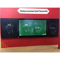 China 75 inch Intelligent Blackboard with Recordable Interactive side boards For School for sale