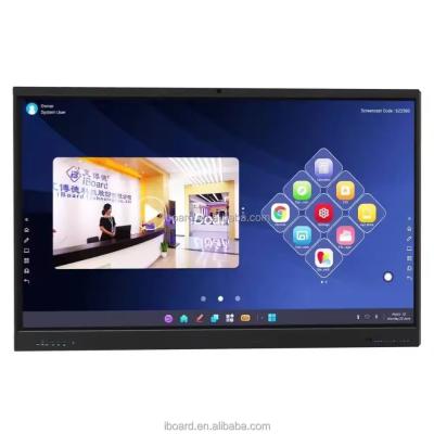 China 4K 75 Inch Smart Whiteboard Lcd Interactive Touch Display for sale