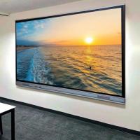 China 65 Inch Interactive Panel for Presentation Performance With Wifi Bluetooth Whiteboard Software Inbuilt For Classroom Meeting Room White/Black Cabinet Color for sale