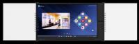 China 100 Inch Infrared Touch Screen Display Smart TV System with Promethean Interactive Whiteboard and 1200 1 Contrast Ratio for sale
