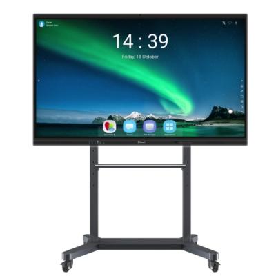 China Factory Direct 65 75 86 98 105 110 Inch 4K Interactive Flat Panel Digital Touch Screen LCD Smart Whiteboard For School Classroom for sale