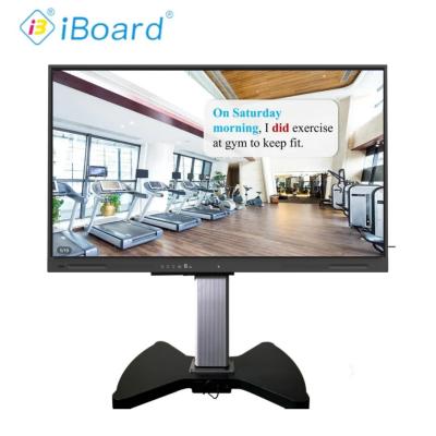 China 65 Inch 4K UHD Interactive Flat Panel Smart TV with New Android System Equipment For Classroom Office Meeting for sale