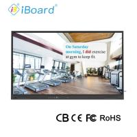 China 65 Inch 4K UHD Interactive Flat Panel Smart TV with New Android System Equipment For Classroom Office Meeting for sale