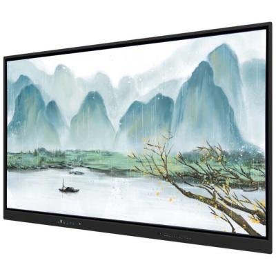 China Iboard Interactive Whiteboard 75 Inch USB Outputs Touch Panel Display in Black Frame Color for Education Office Business Applications With Powerful Software for sale