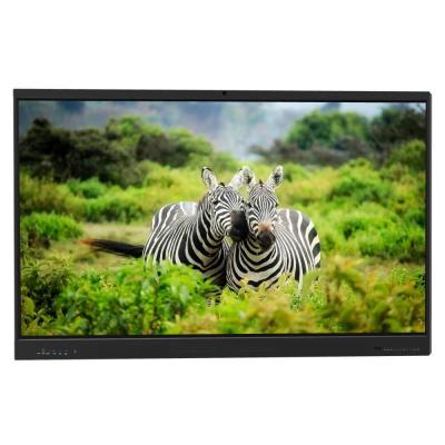 China Customizable Interactive Flat Panel 75 Inch Android 14 OPS PC Wifi BT USB RJ45 Touch Software Smart Board for Business Meetings for sale