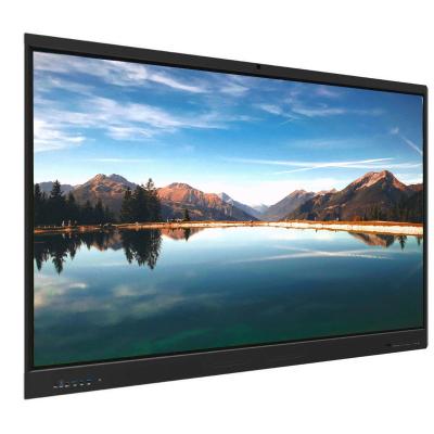 China 65inch Interactive Flat Panel Pen Finger Touch Interactive Touch Panel 4k Lcd Digital Interactive Smart Boards For Schools Teaching for sale