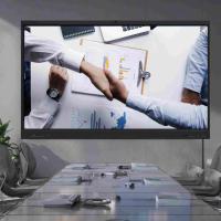 China Interactive Flat Panel Touch Screen Monitor Smart Board with Build in Camera and Microphone for Conference Meeting & Teaching for sale