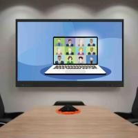 China 75 Inch LED Digital Whiteboard Smart Board All in One Computer of Mini PC Multiple Writers Same Time for Meeting & Teaching for sale