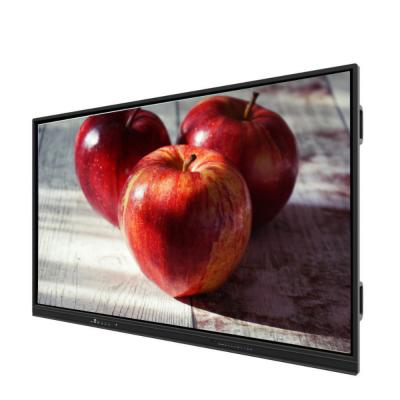 China 98inch 4k LCD Smart Interactive Boards Multi Touch Screen Digital Whiteboard Android Windows Smart Board For Education for sale