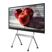 China Conference Interactive Flat Panel Display 65 Inch Screen Size 500GB Hard Drive Capacity for Interactive Presentations for sale