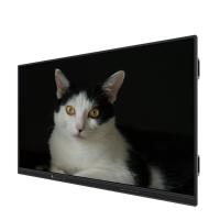 China 98inch 4K Interactive Flat Panel Android 14 8+128gb Digital Smart Touch Screen Android OPS Mobile Stand Optional For Classroom Meeting for sale