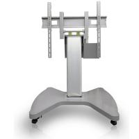 China Motorized Height Adjustable Touch Screen Monitor Interactive Smart Board Use Electronic Mobile Stand Good Quality Flexible Stand for sale